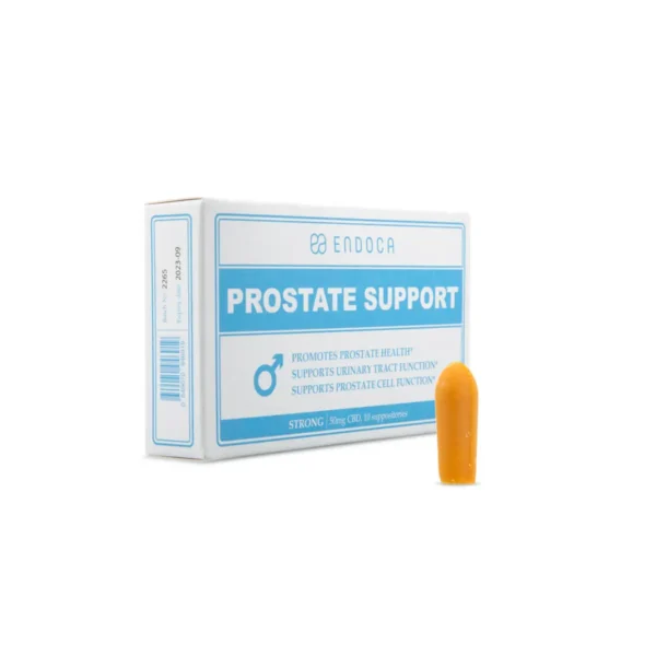 Prostate Support Suppositories, 500mg CBD - Endoca