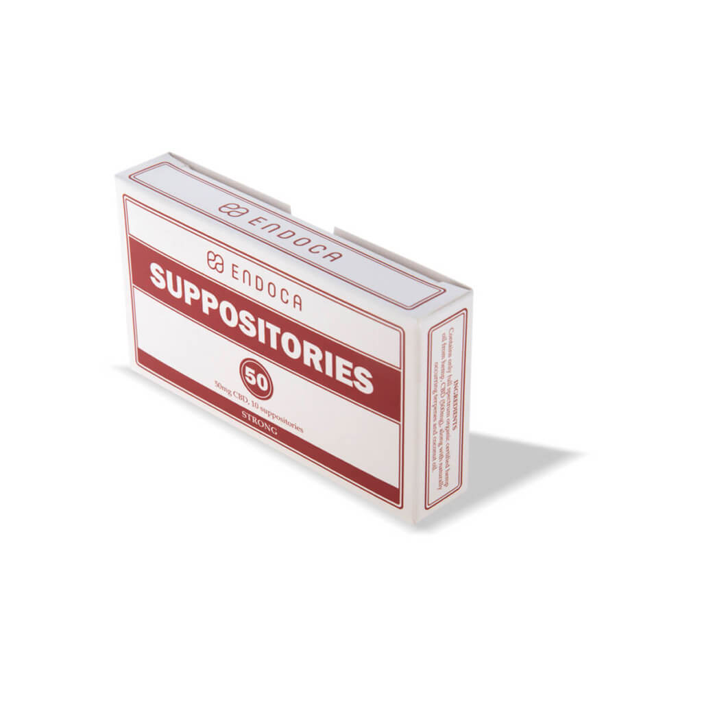 CBD Suppositories – 500mg CBD | Endoca