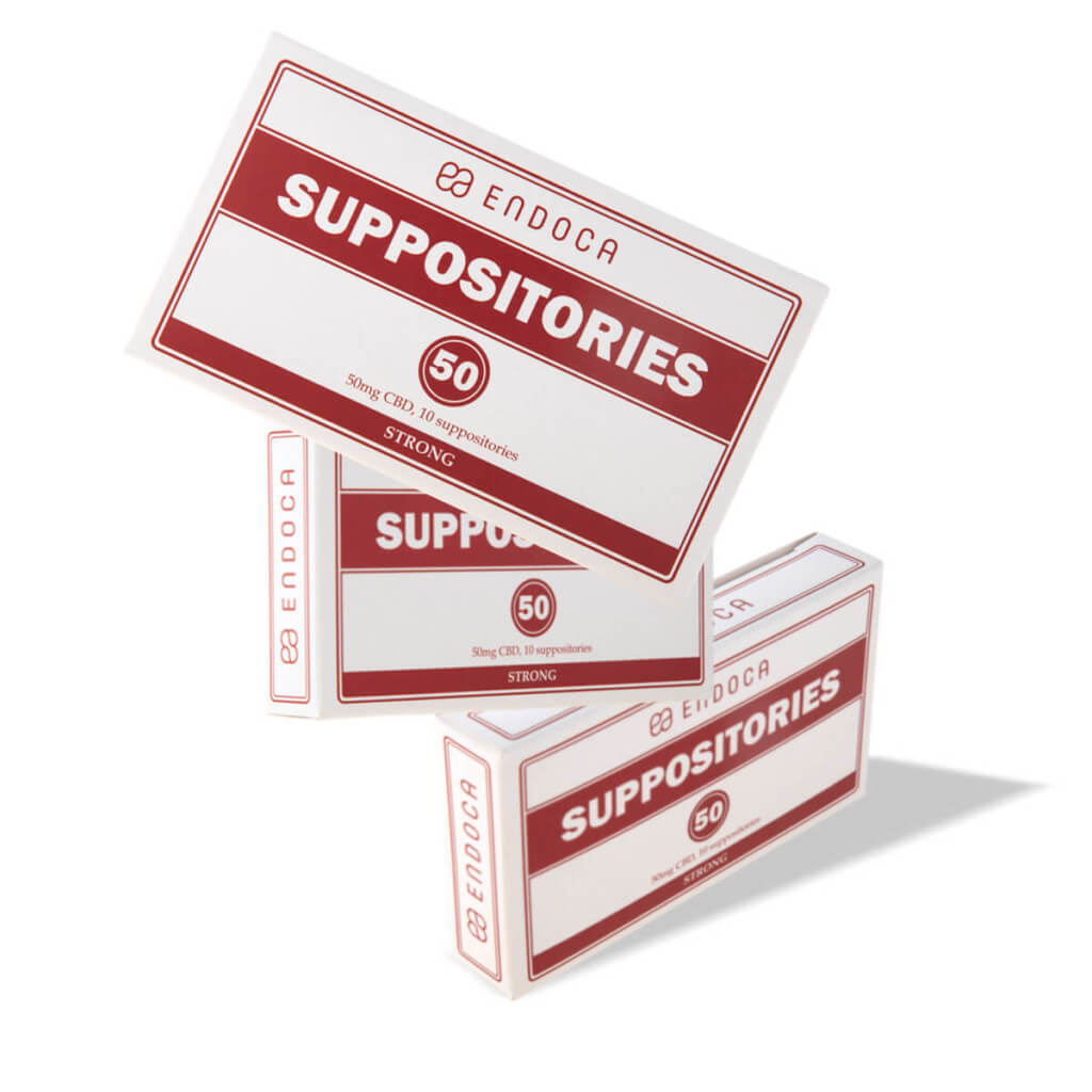 CBD Suppositories – 500mg CBD | Endoca
